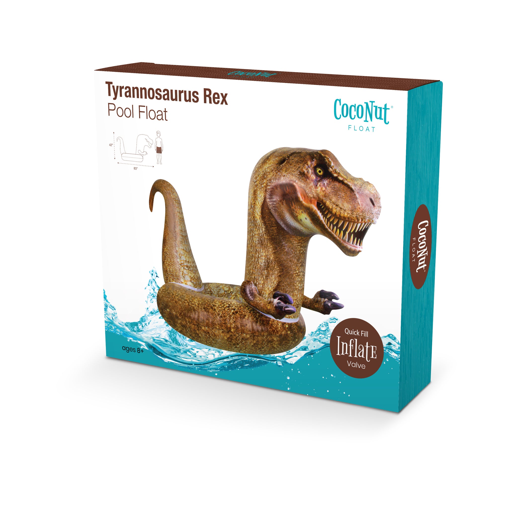 T-Rex Pool Float – CocoNut Pool Floats